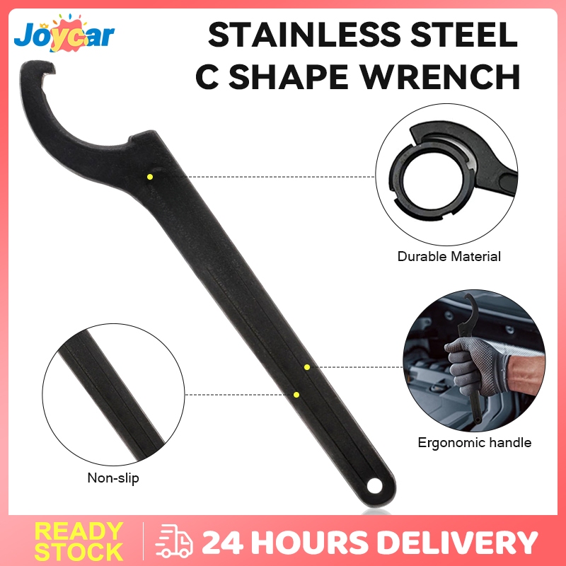 Shock Adjustment Wrench Motorcycle C-shape Repair Spanner Wrench For Spring Adjuster 45-52mm ...