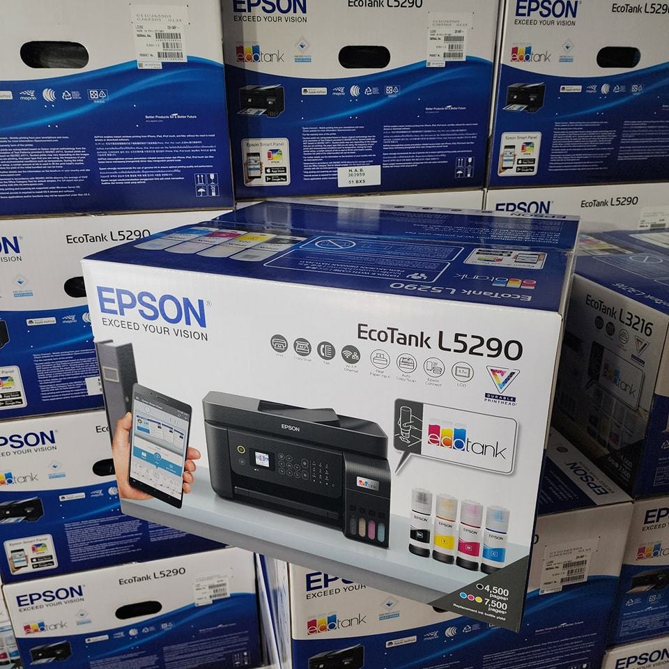 Epson EcoTank L5290 Wi-Fi All-in-One Ink Tank Printer with ADF (Print ...