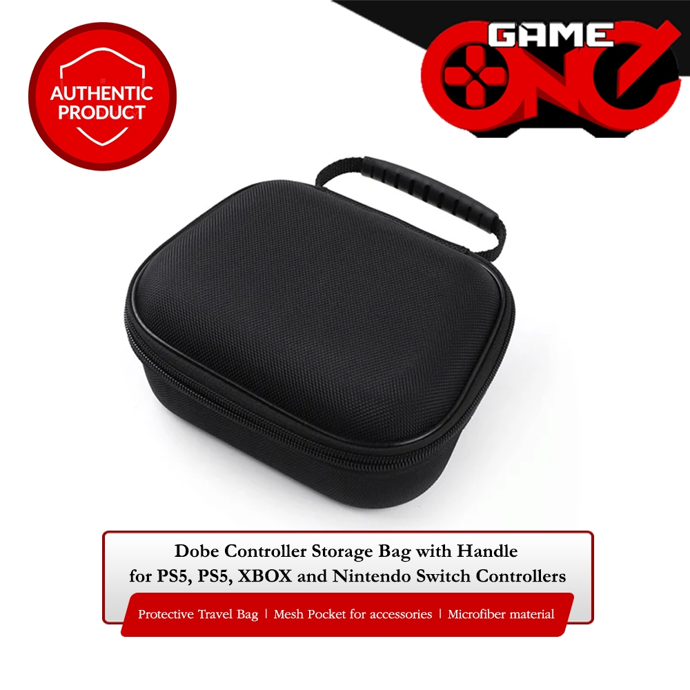 Dobe Controller Storage Bag with Handle for PS4, PS5, Xbox and Nintendo ...