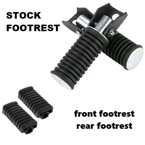 rusi korak Motorcycle Rear & front Footrest 1pair Motor Parts stock ...