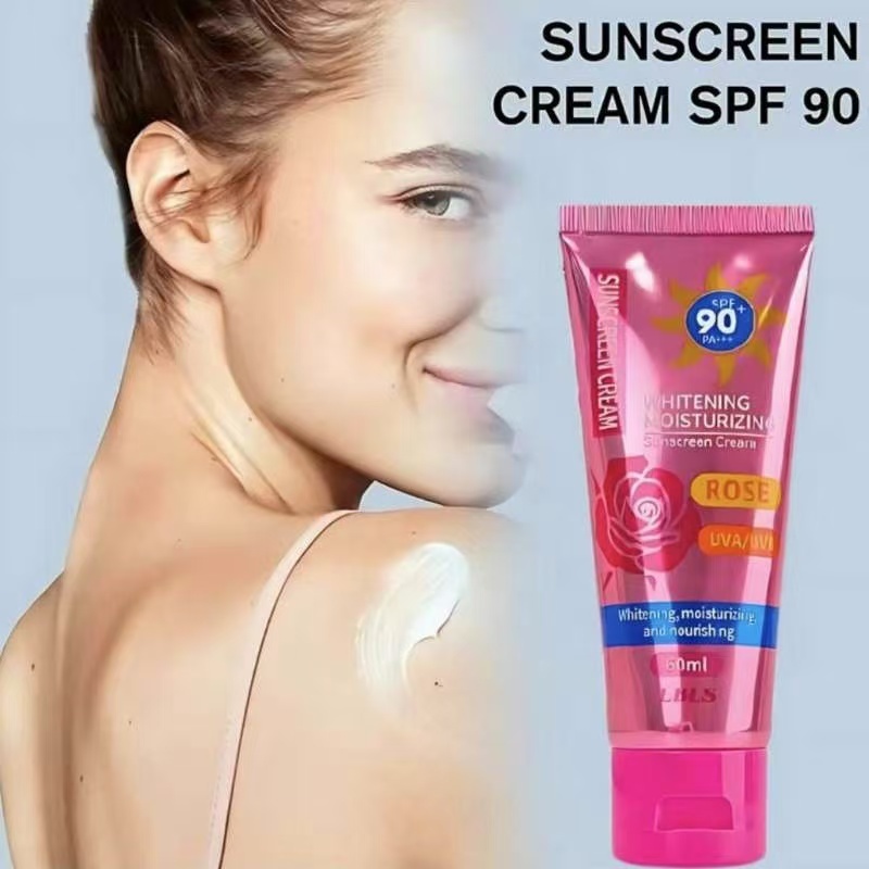Original Sunscreen Cream SPF90+ PA+++ Sunscreen Cream High Protection UV+ LBLS Whitening Cream ...