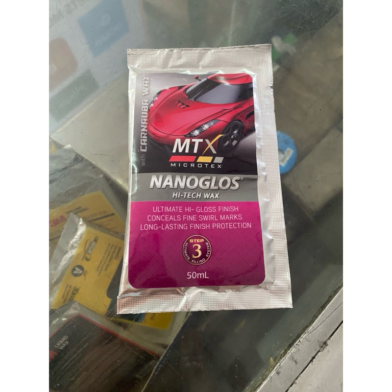 MTX Nanoglos Hi-tech Wax Sachet 50mL | Shopee Philippines