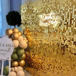 metallic foil backdrop - Best Prices and Online Promos - Dec 2025 ...