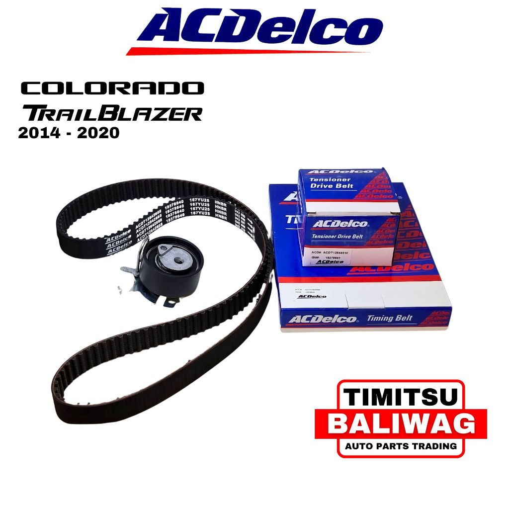 ACDELCO TIMING BELT SET FOR CHEVROLET TRAILBLAZER / COLORADO 2014-UP ...