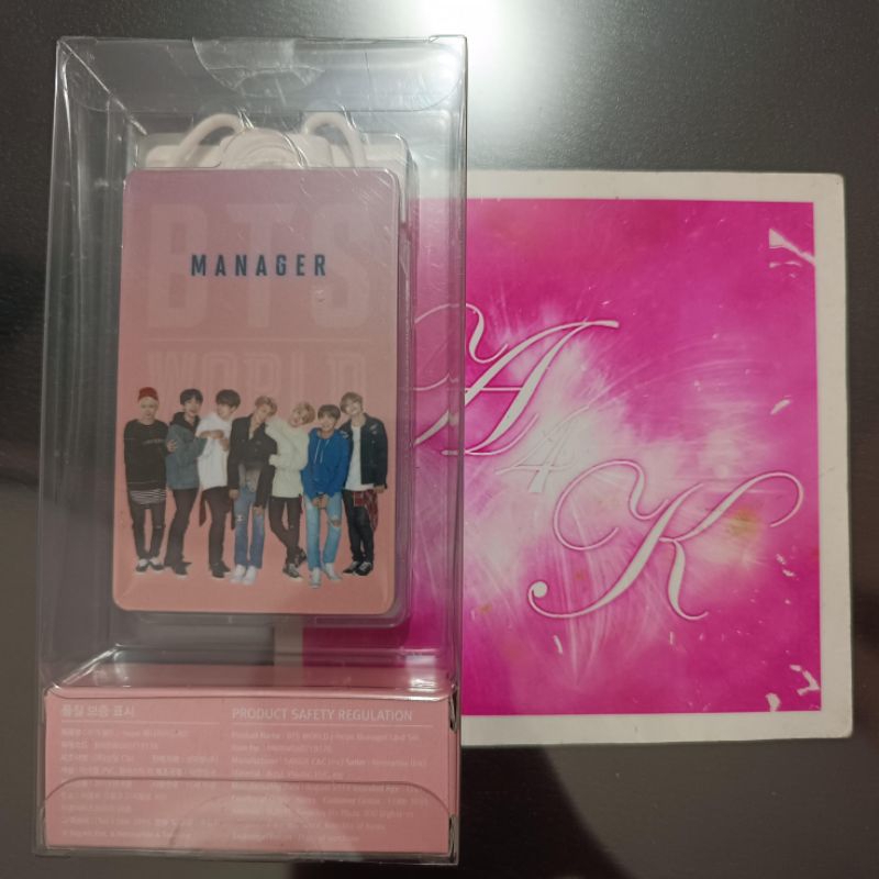 BTS World Manager Card Set | Shopee Philippines