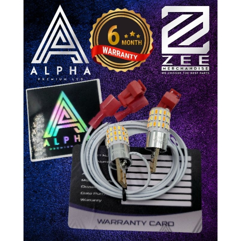 ALPHA T10 Dual contact parklight-signal light 6months warranty | Shopee ...