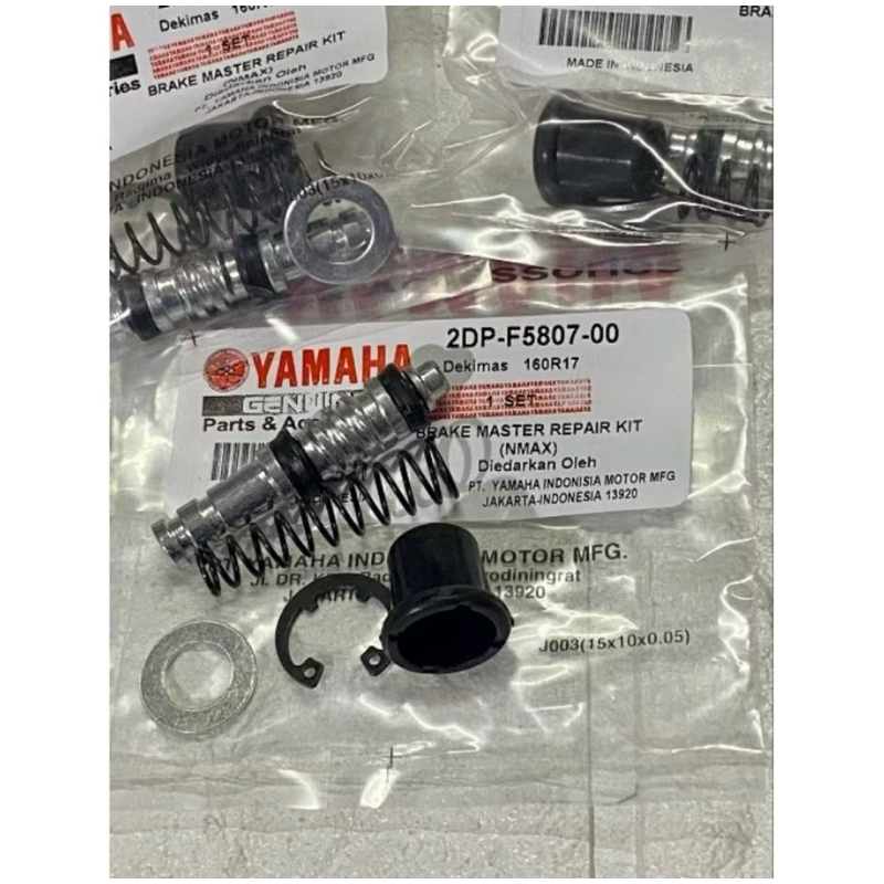 Yamaha Brake Master Repair Kit for Nmax V1/V2 Front and Rear | Shopee ...