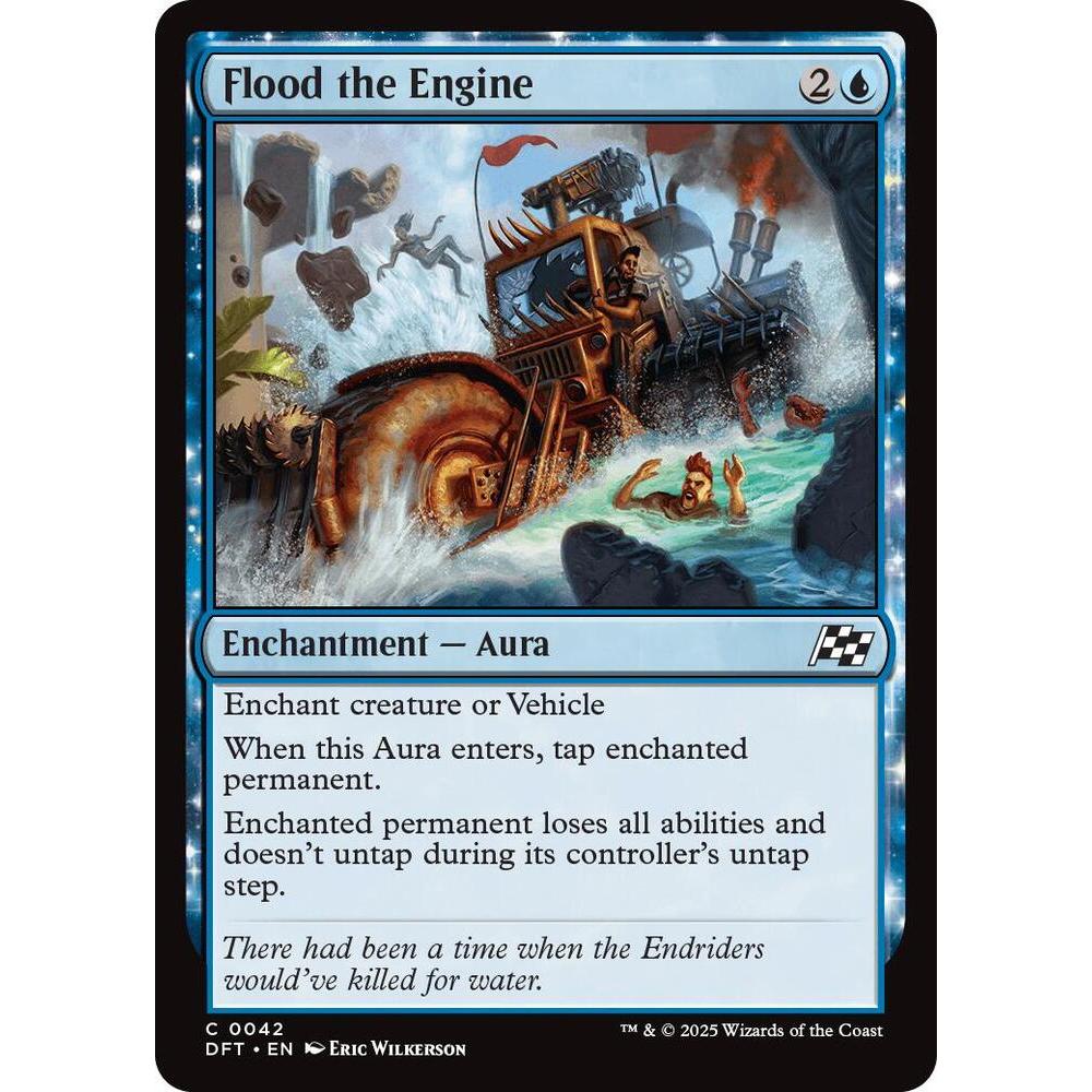 Magic the Gathering - Flood the Engine - MTG Blue - DFT - NM (_RAS ...