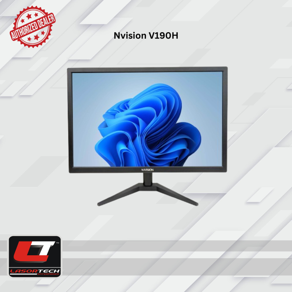 Nvision V190H 19" LED Monitor |1440x900 @60Hz | Shopee Philippines