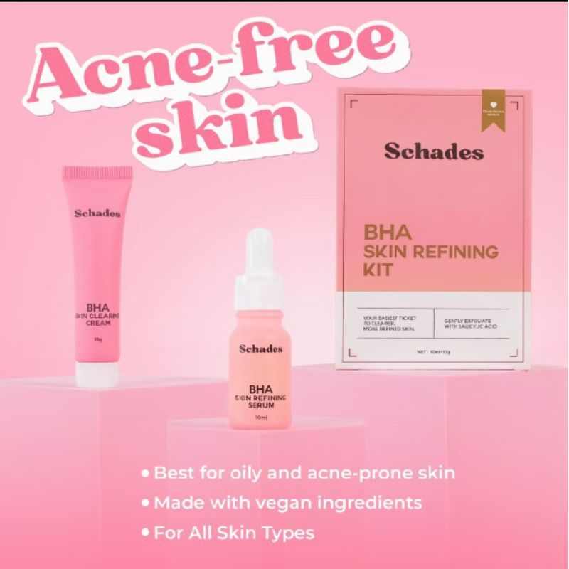 SCHADES BHA Skin Refining Kit (Acne Buster) - Bestseller | Shopee ...