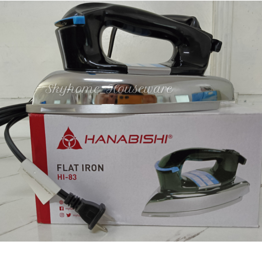 HANABISHI ALUMINUM SOLE PLATE FLAT IRON / PLANTSA / FLAT IRON / (HI ...