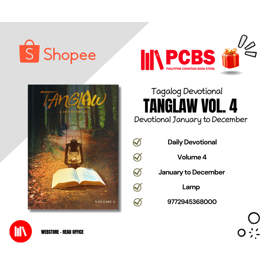 PCBS Tanglaw Volume 4 (365 Daily Devotional/Volume 4) Tagalog ...