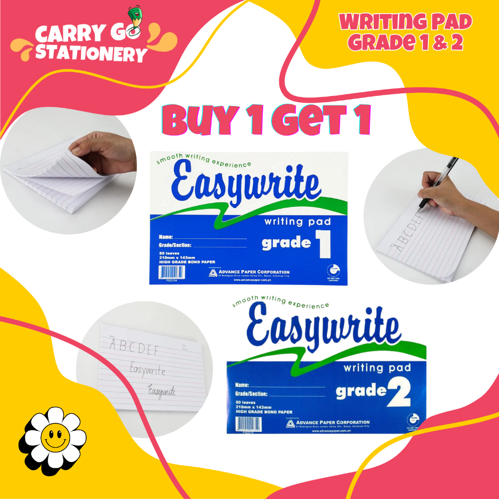 Buy1 Take1 Kids Advance Easywrite Writing Pad Grade 1 & 2 – School ...