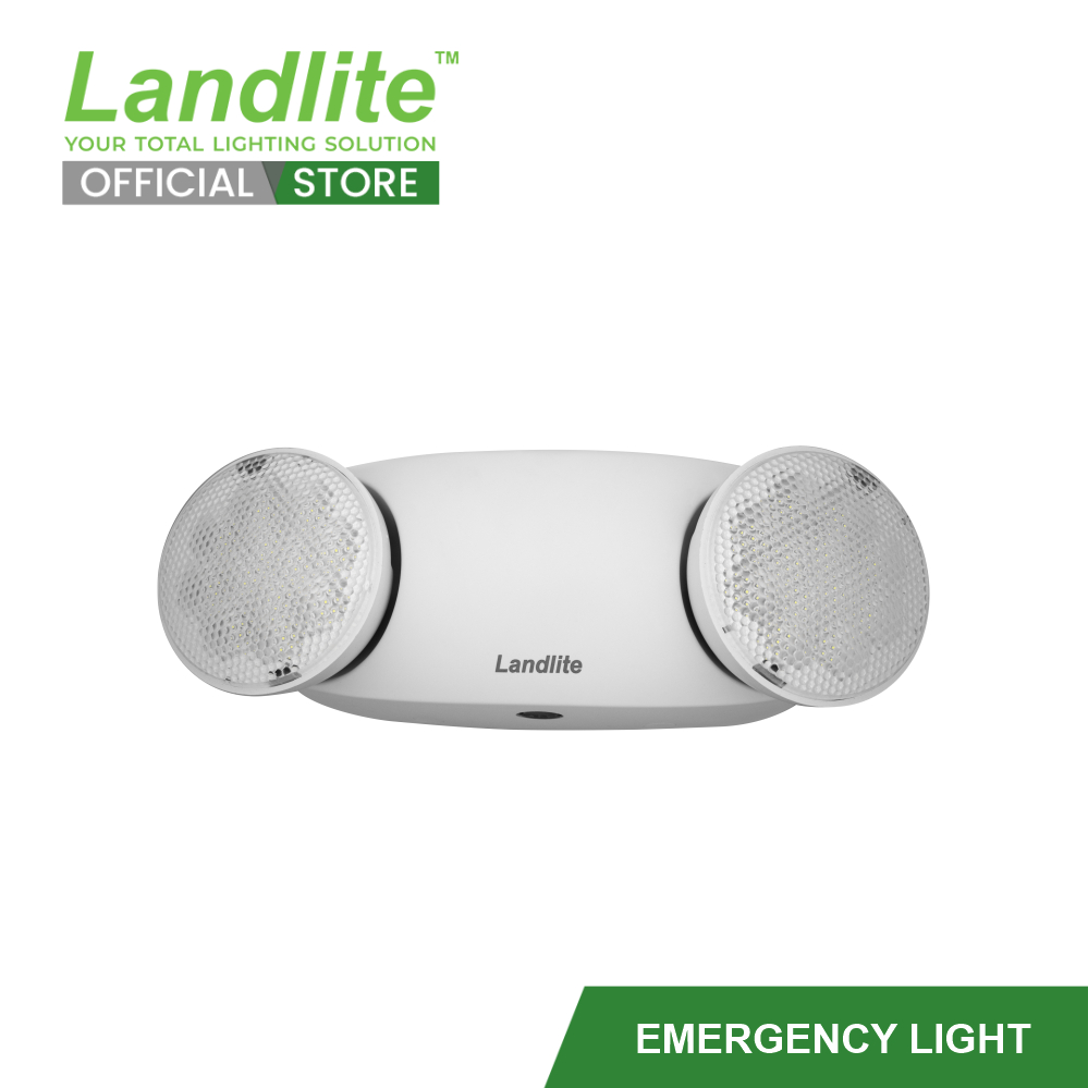 Landlite Emergency Lights (LEMER-01-2X1.5W DL) | Shopee Philippines