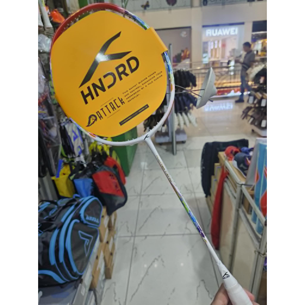HUNDRED FLUTTER 7 ATTACK ( BADMINTON RACQUET ) | Shopee Philippines