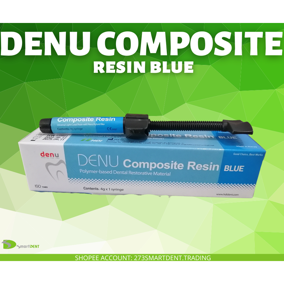 DENU BLUE COMPOSITE ( RESIN BLUE) | Shopee Philippines