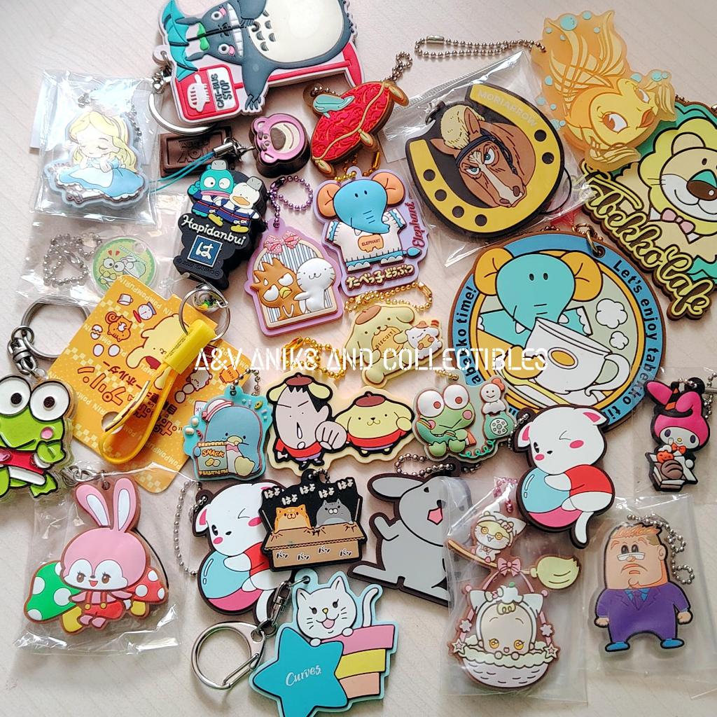 [ AUTHENTIC ] Assorted Gummy Rubber Mascot Keychains [PD02.18.25 ...