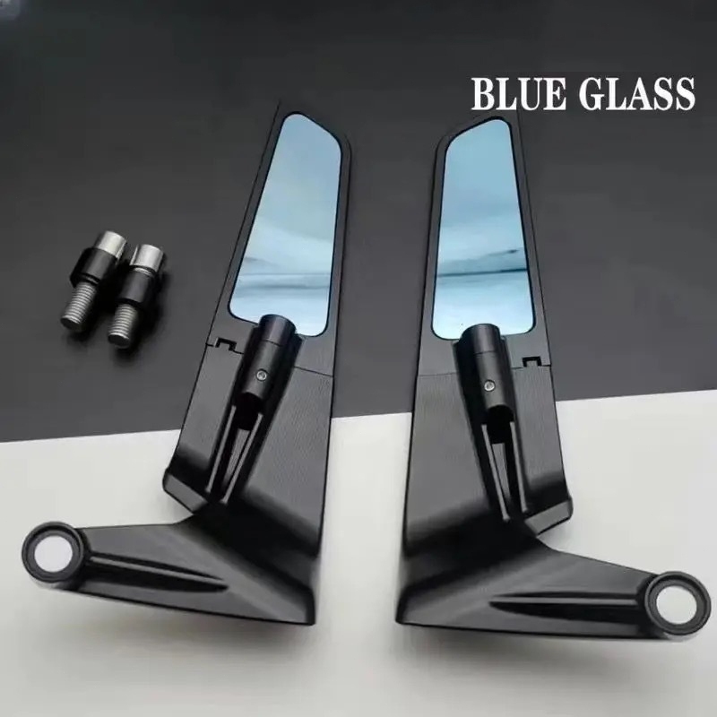 CNC Wind Wing Rotating Side Mirror Universal Reduces Wind Resistance ...