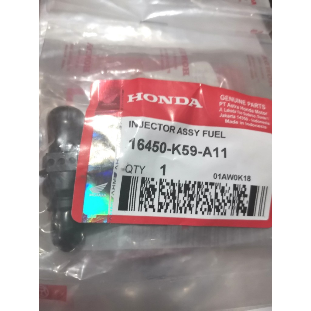 (JME) Genuine Honda Click 125cc V1 V2 - Fuel Injector Part | Shopee ...