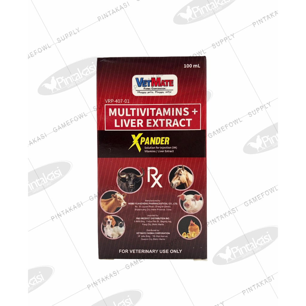 NEW PACKAGING King Slasher Xpander 100mL Vitamin B.Complex + Amino Acid ...