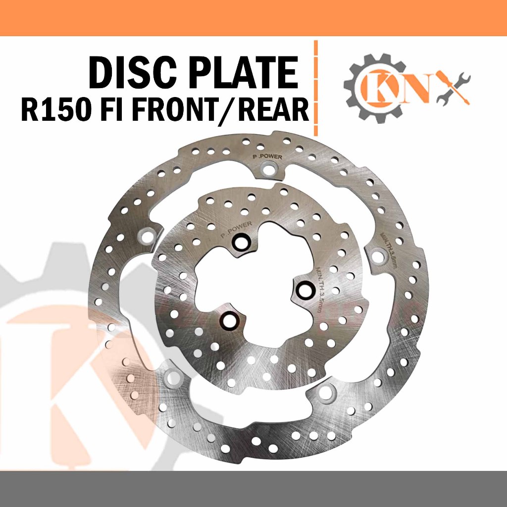 Stock Rear Disc Plate for Raider 150 FI / CARB FRONT / REAR STD ...