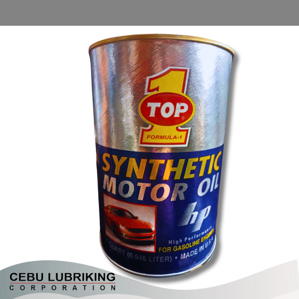 TOP 1 SYNTHETIC MOTOR OIL HP SAE 20W50 1 QUART (.946 LITERS) | Shopee ...