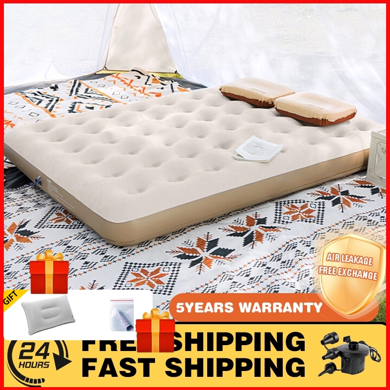High Quality Air bed Double Portable Inflatable Bed With Air Pump for ...
