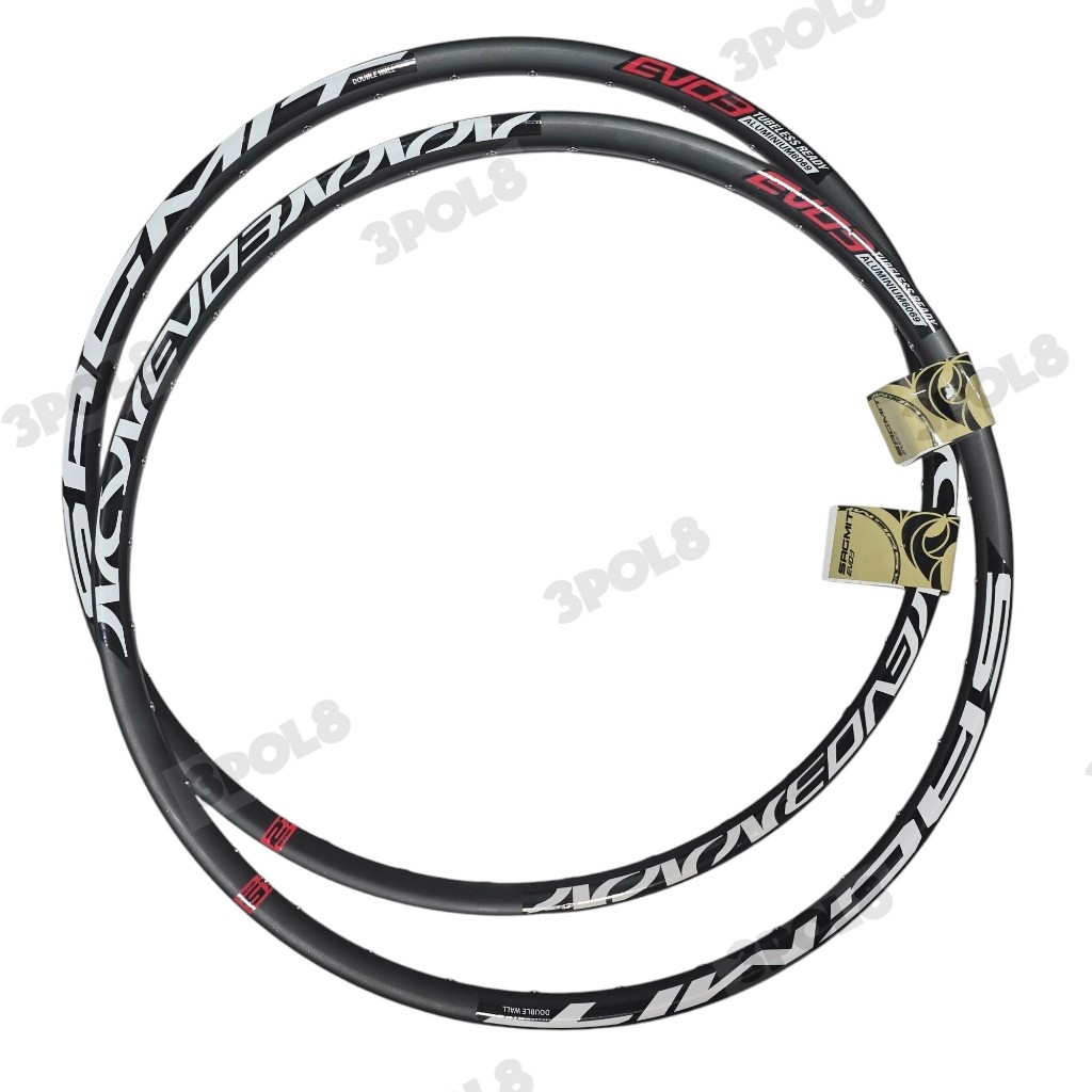 Sagmit Evo 3 Rim 26 27.5 29 Tubeless Ready TR Wheel MTB Bike 32 Hole ...