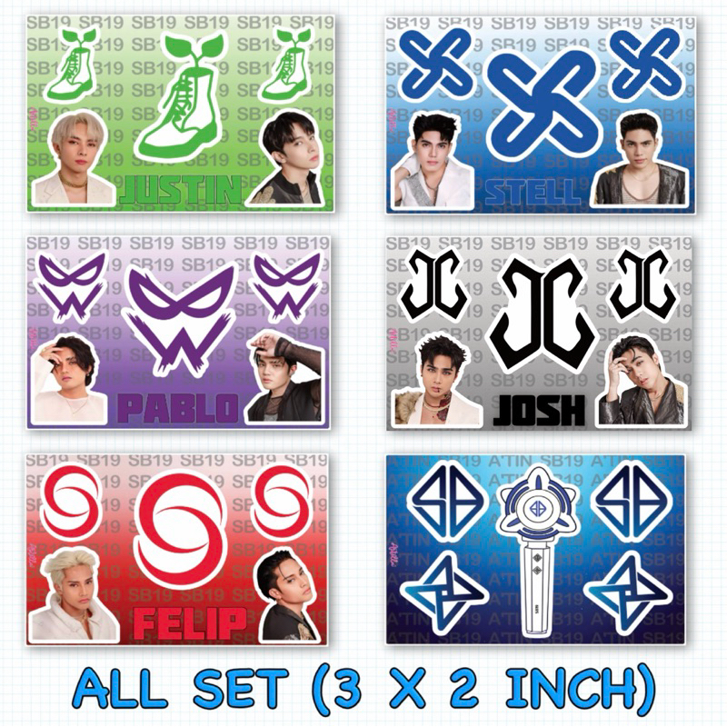 SB19 LOGO STICKER: PROMO!! (Waterproof/Laminated) | Shopee Philippines