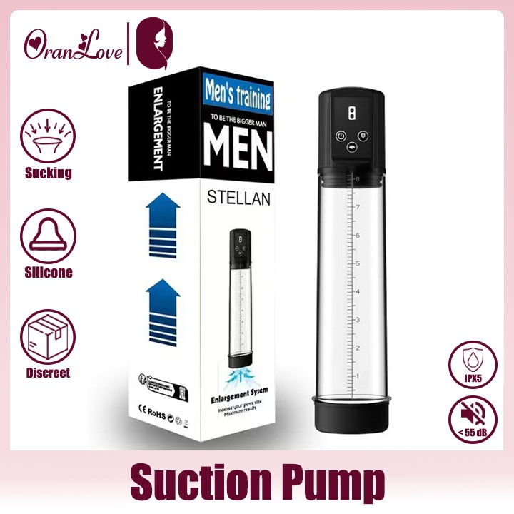 Electric Vacuum Pump Automatic Enlarge Extend Pump with 9 Suction ...