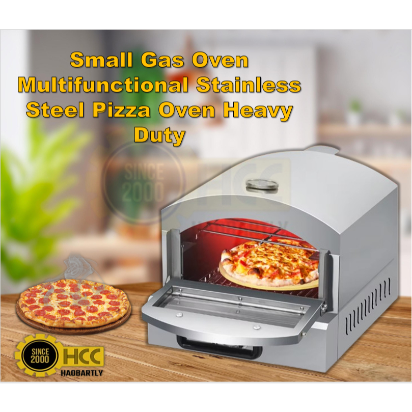 Small Gas Griller Oven Multifunctional Stainless Steel Pizza Oven Heavy ...