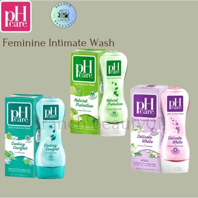 PHCARE FEMININE INTIMATE WASH WITH ODOR PROTECH | Shopee Philippines