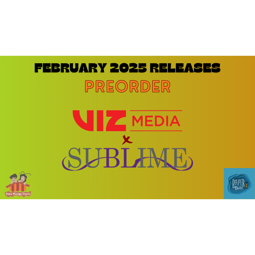 [PRE-ORDER] February 2025 - Viz Media / SuBLime | Shopee Philippines