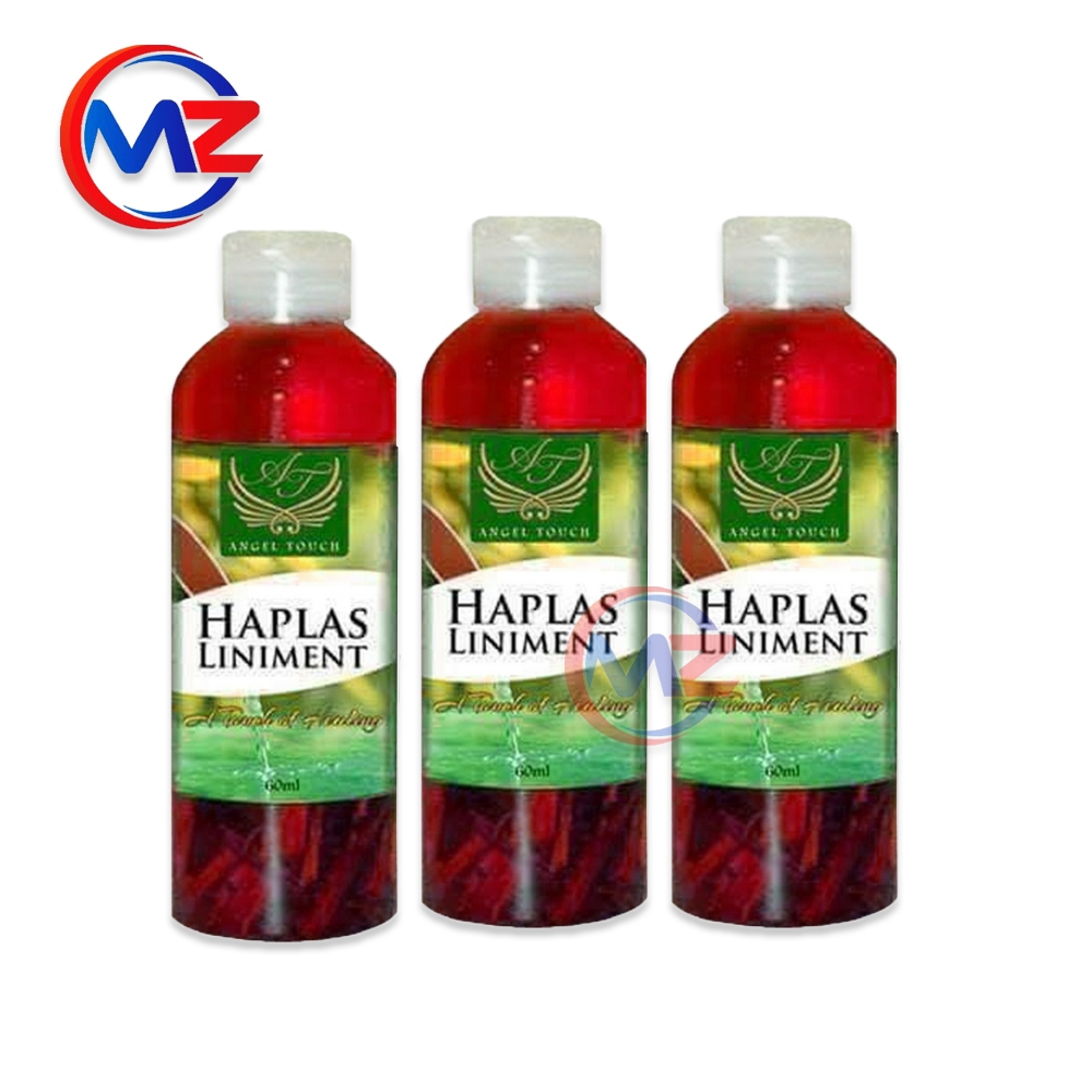 ( SET OF 3 ) Haplas LINIMENT a touch of healing by angel touch massage ...