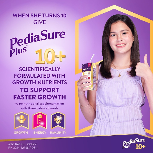 Pediasure Plus 10+ Vanilla 180ml for Adolescents 10-15 Years Old Ready ...