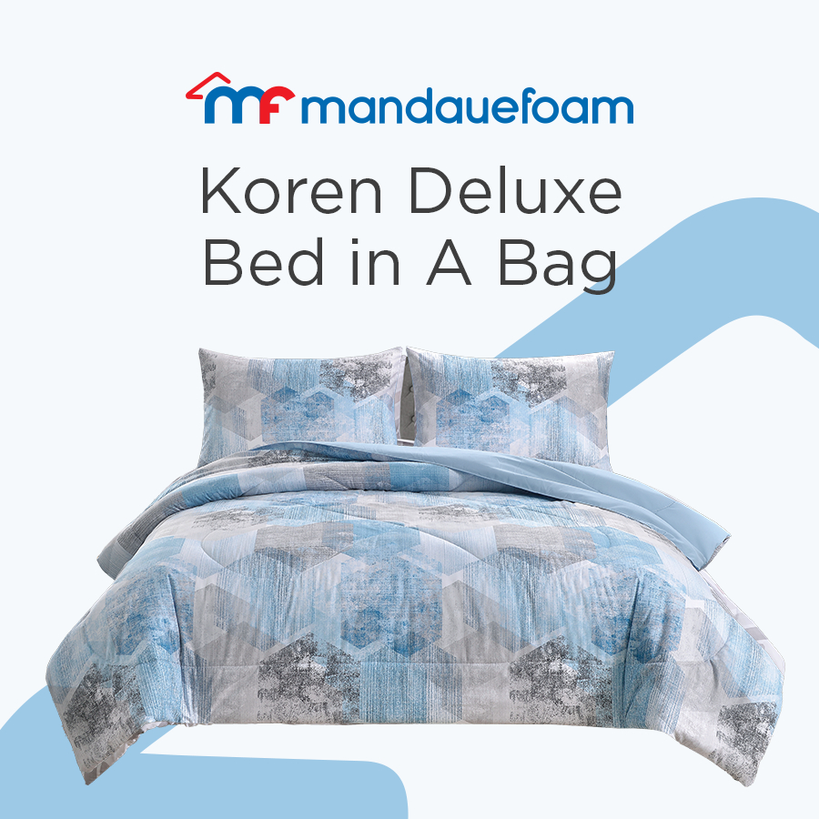 Mandaue Foam Koren Deluxe Bed in A Bag | Shopee Philippines