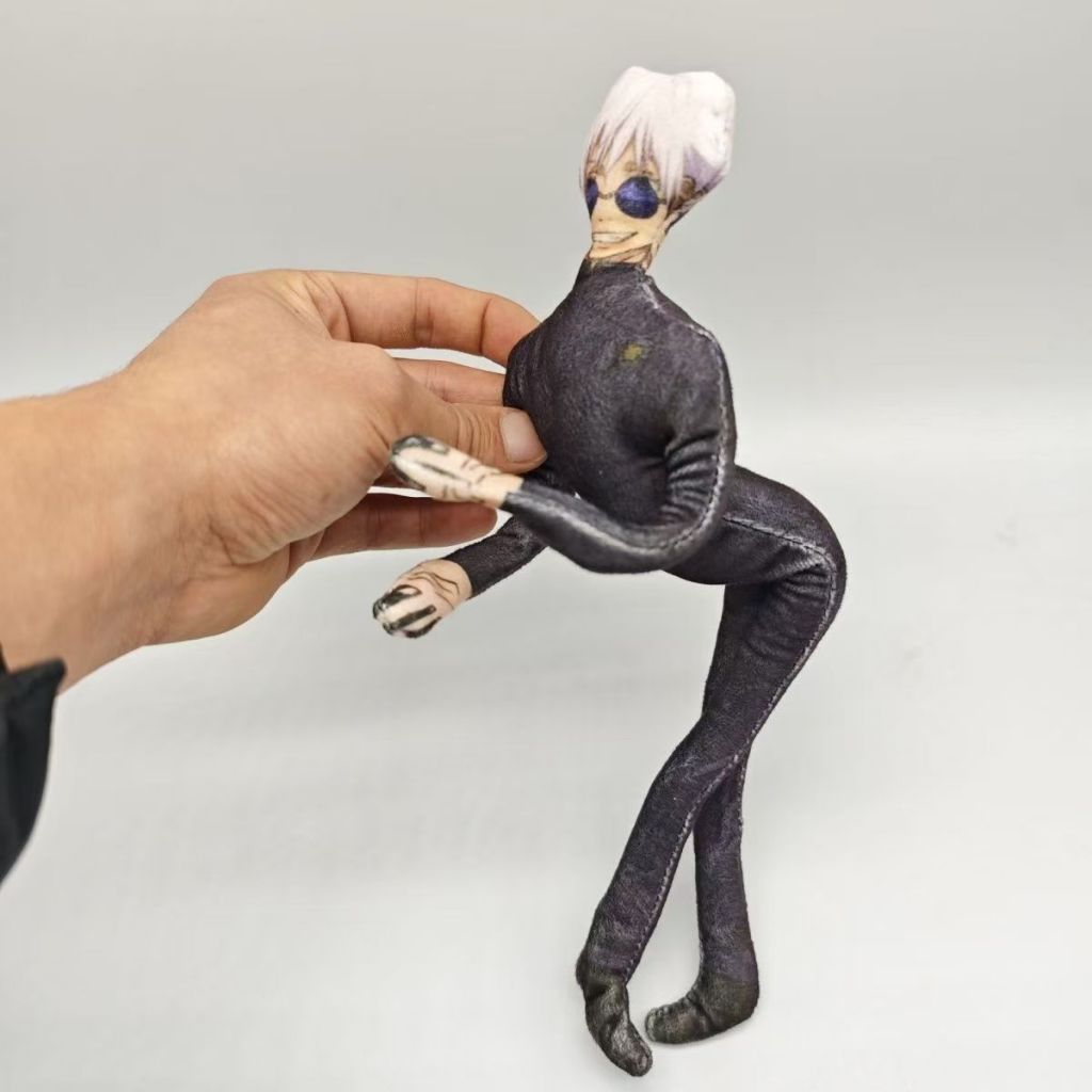 Jujutsu Kaisen the funny plush built in iron wire plush toys gojo ...