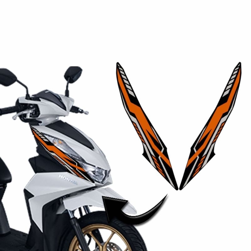 honda beat version 3 and 4 side sticker/for customise just message and ...