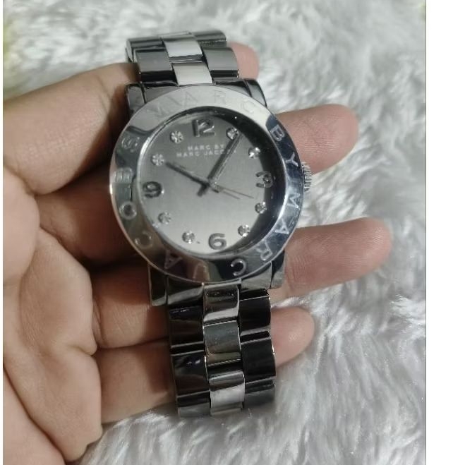 Marc by Marc Jacobs Amy Gray Ladies Watch Japan | Shopee Philippines