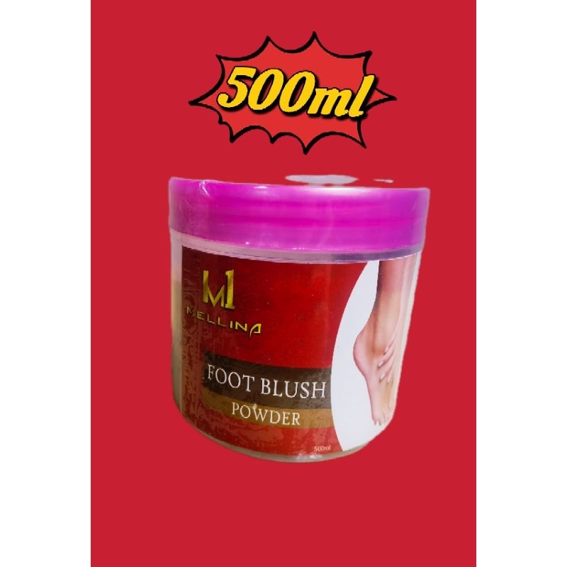 Mellina foot blush powder (salt scrub) 500ml | Shopee Philippines