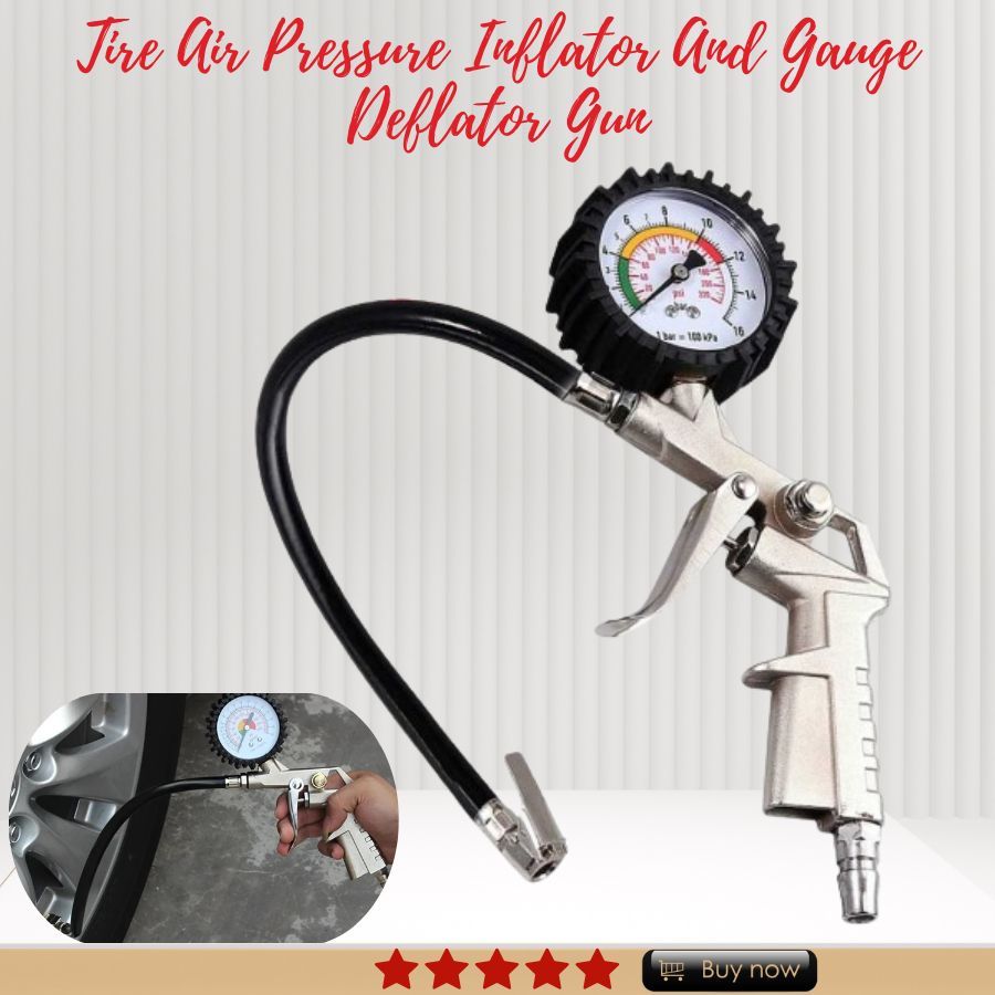 Sarapdeal | Tire Air Pressure Inflator And Gauge Deflator Gun | Shopee ...