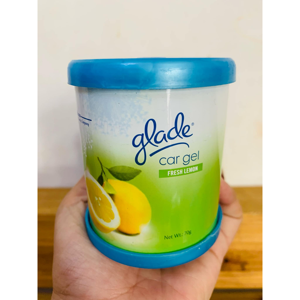 Glade Car Gel Primary - Fresh Lemon 70g | Shopee Philippines