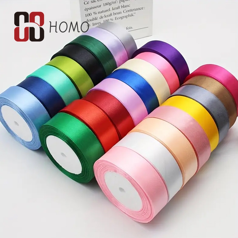 4cm (25 yards) Gift Ribbon Satin Ribbon Bow Bouquet Ribbon Gift ...