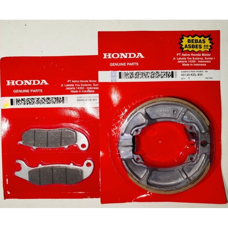 PCX 150 Brake pad & Brake shoe (PCX 150 Only) | Shopee Philippines