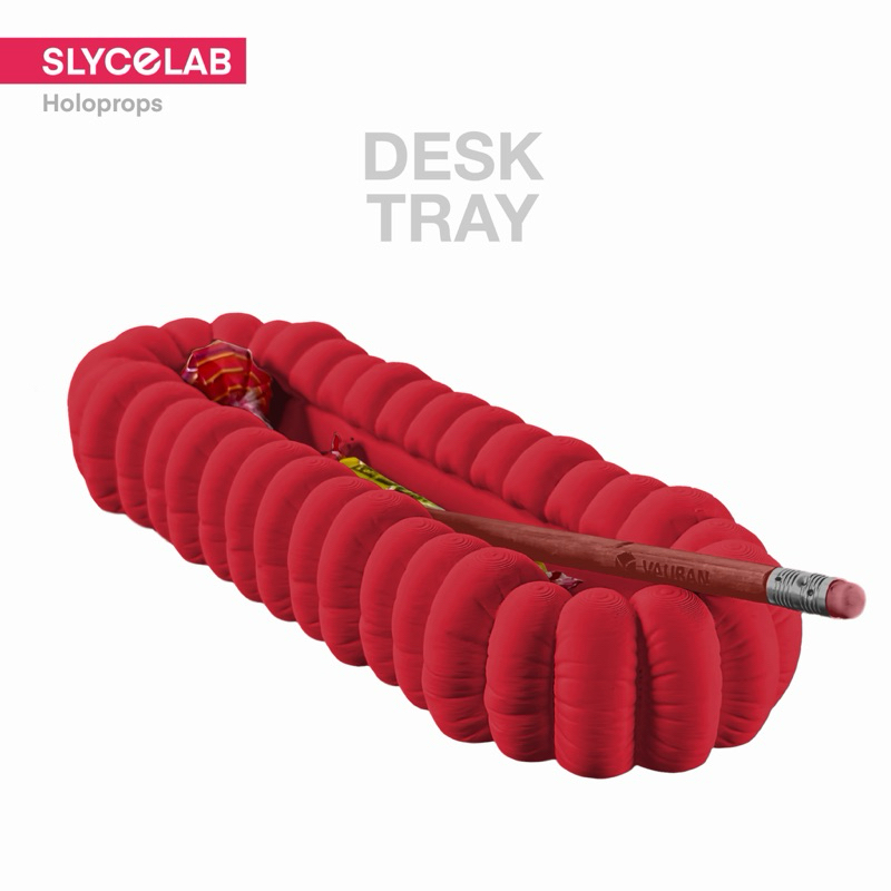 SLYCELAB Puff Tray 3D Printed Multifunctional Modern Desk Organizer ...