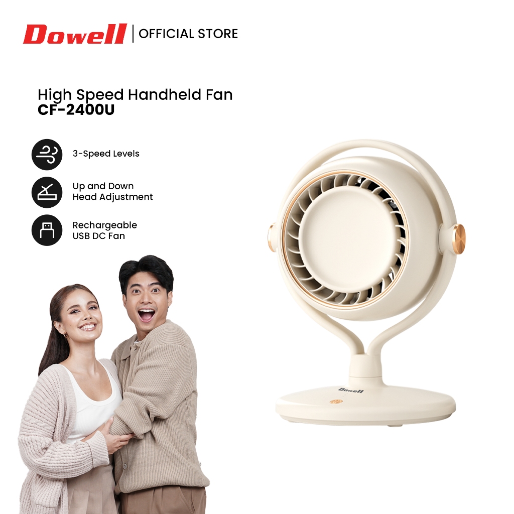 Dowell Circulator USB Fan Silent Operation | CF-2400U | Shopee Philippines