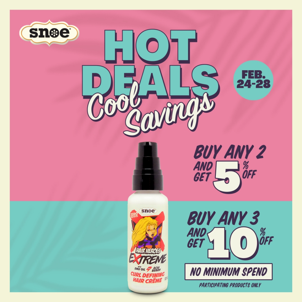 Snoe Hair Heroes Extreme Curl Defining Creme | Shopee Philippines