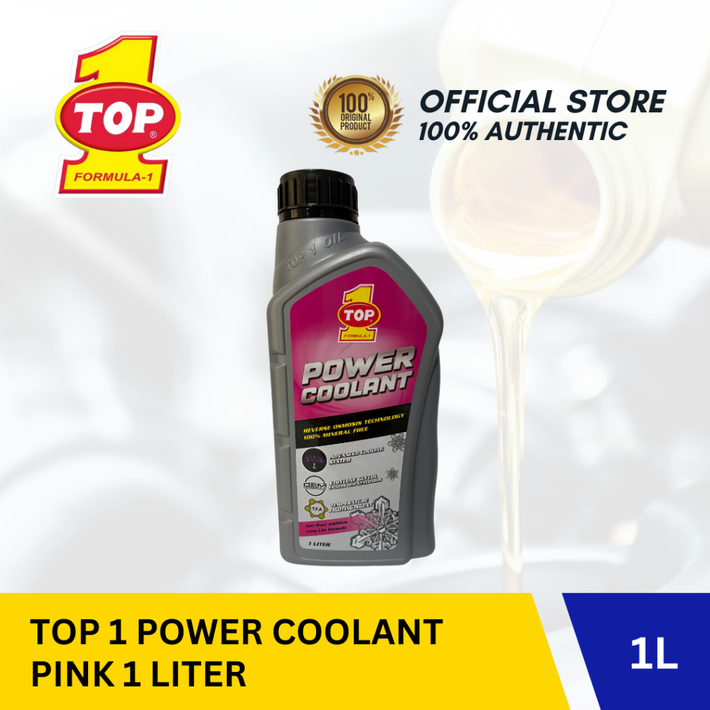 Top One Formula- Long Life Radiator Power Coolant (PINK) 1 Liter ...