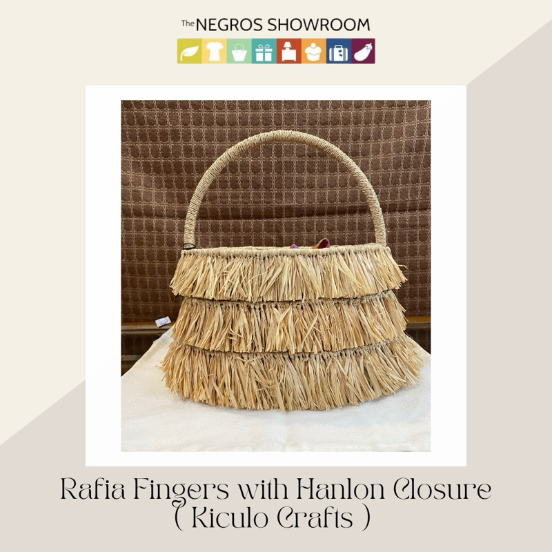 Raffia Fingers with Hablon Closure | Shopee Philippines