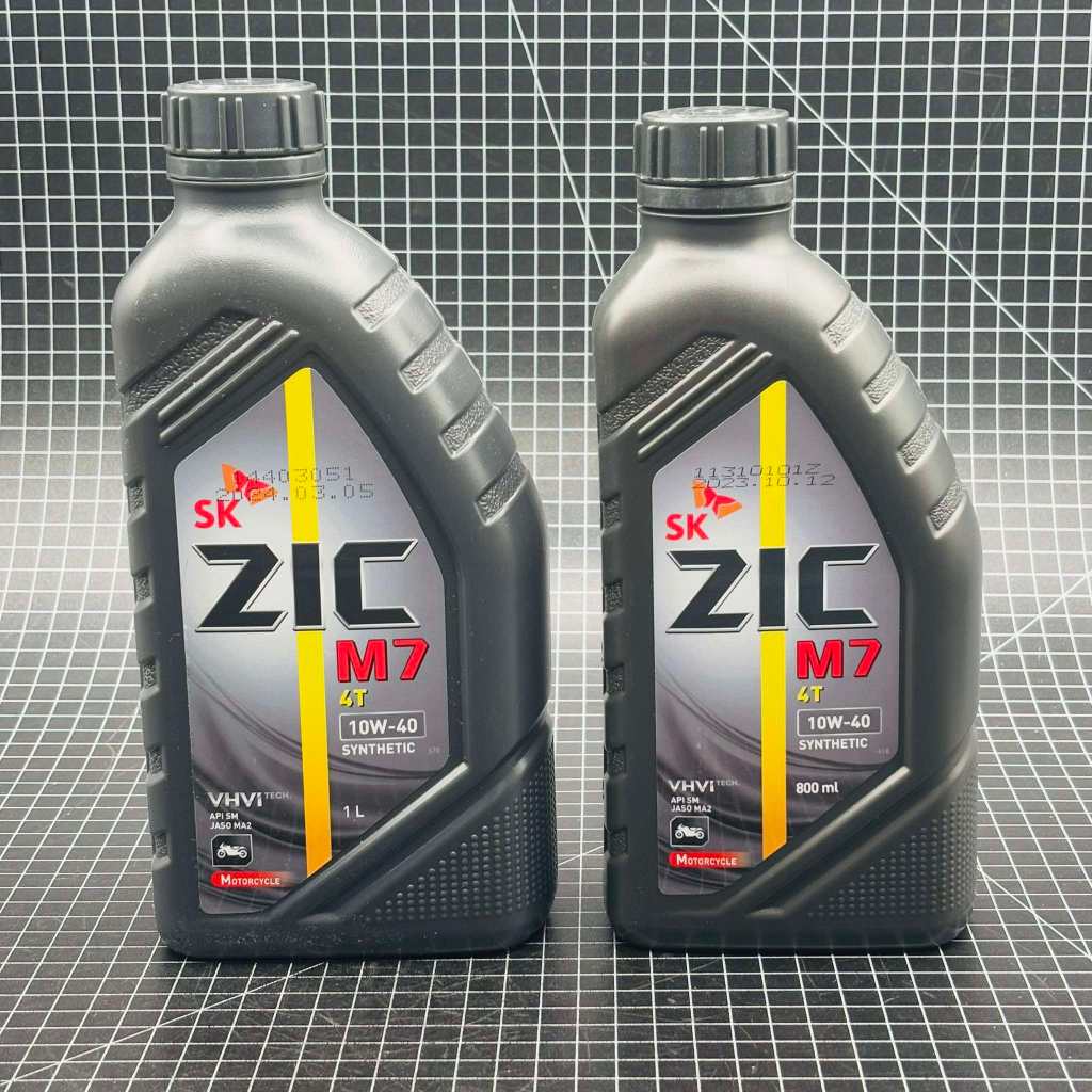 ZIC M7 4T 10w-40 FULLY SYNTHETHIC 800ml | Shopee Philippines